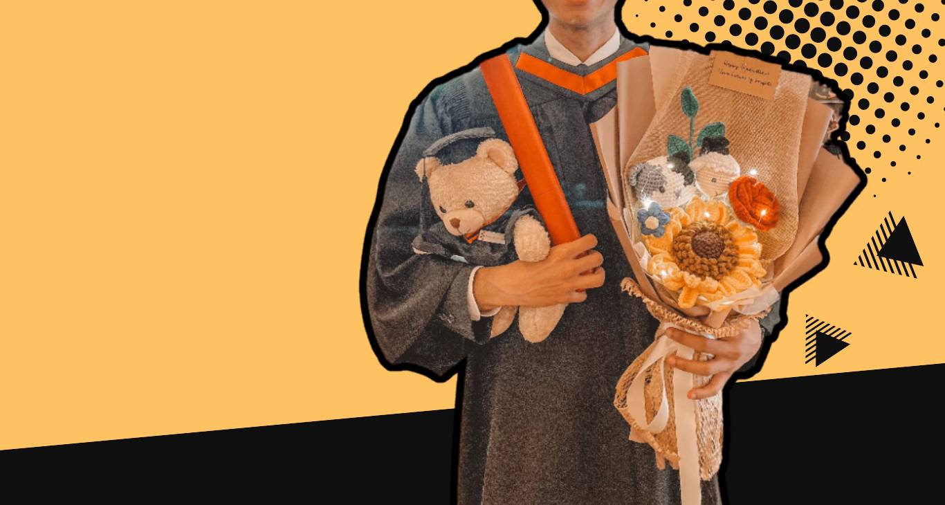 Buy Beautiful Crochet Flower Bouquets in Singapore | CrochetSG.com