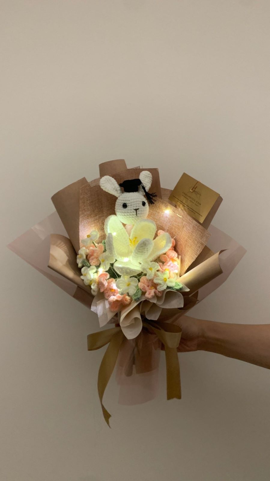 Graduation Crochet Flower Bouquets – CrochetSG.com